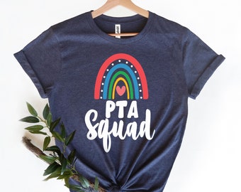 Custom PTA Shirt, Parent Teacher Organization Association Shirt, Custom PTO Shirt, Gift for ...