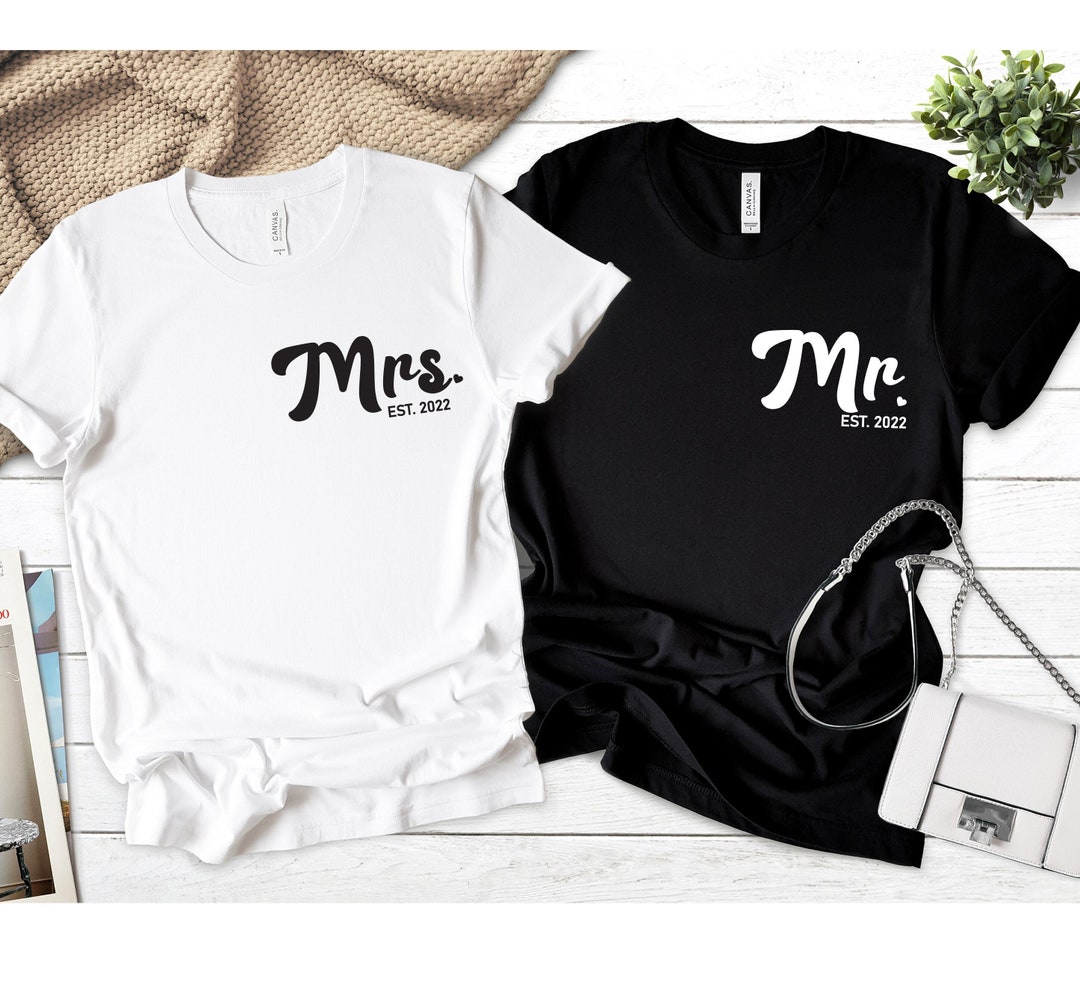 Mrs and Mr Shirts, Mr Shirt, Mrs Custom Shirt, Mr and Mrs T-shirt, Wife ...