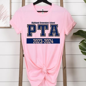 Custom PTA Shirt, Parent Teacher Organization Association Shirt, Custom ...