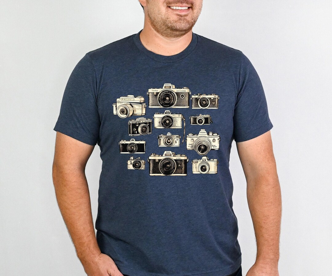 Vintage Camera Shirt for Photographer, Photography Shirt, Camera Lover ...