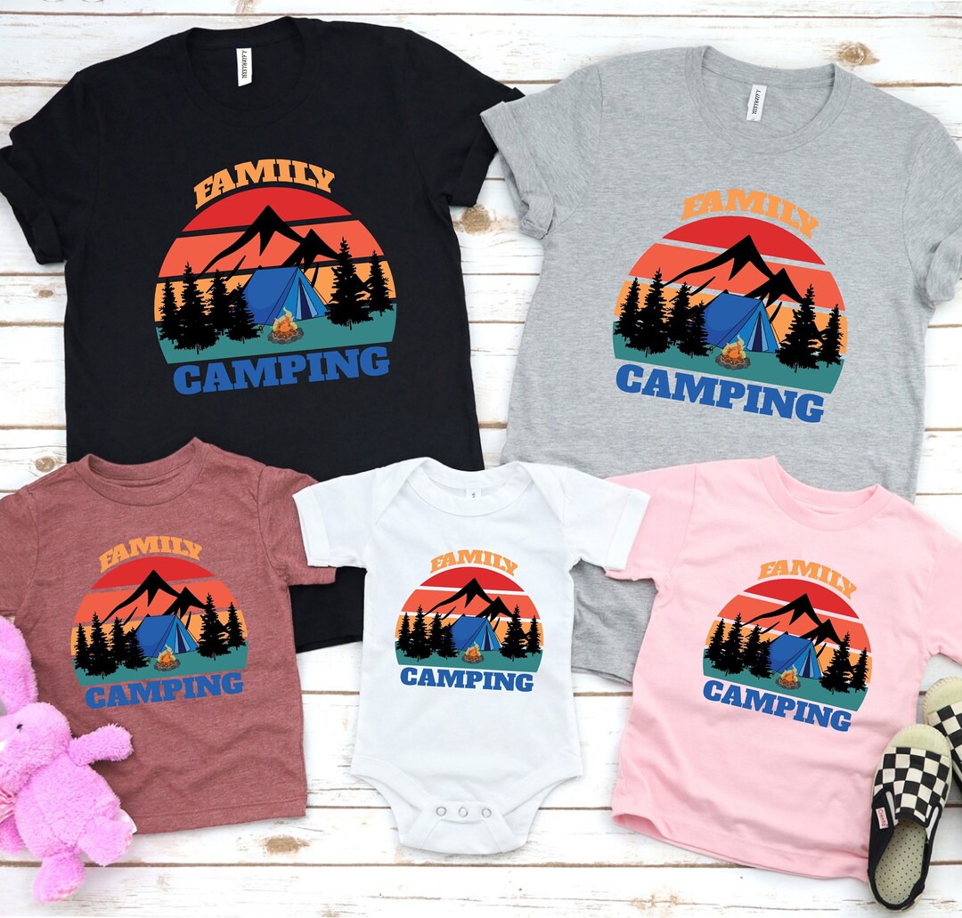 Family Camping Shirt, Family Vacation Shirt, Family Trip Shirt, Family ...