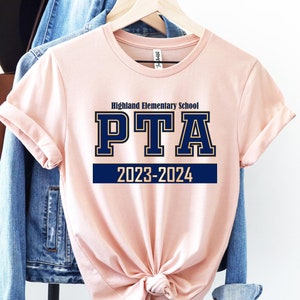 Custom PTA Shirt, Parent Teacher Organization Association Shirt, Custom PTO Shirt, Gift for ...