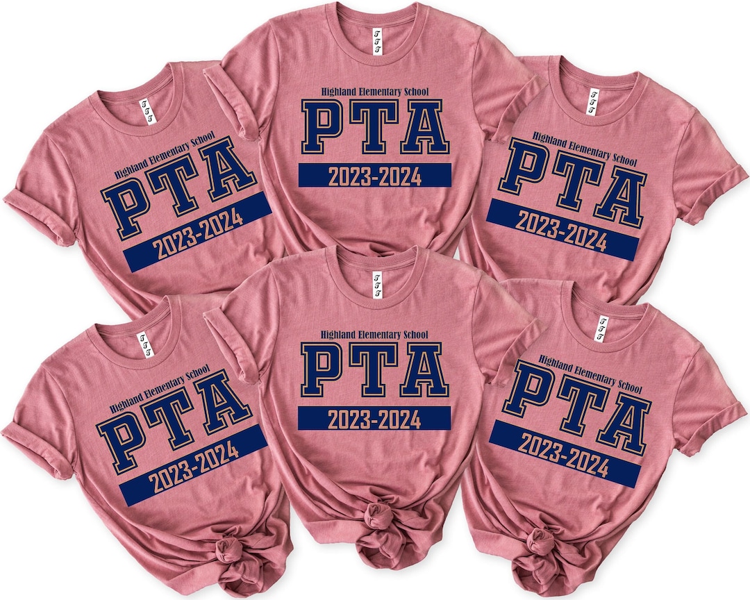 Custom PTA Shirt, Parent Teacher Organization Association Shirt, Custom PTO Shirt, Gift for ...