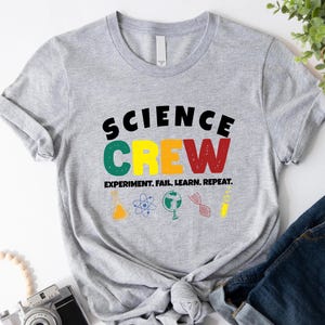 Science Crew Shirts, Science Club Shirt, Science Teacher T-shirt ...