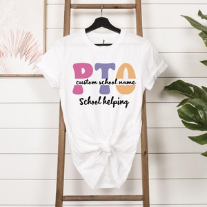 Custom Parent Teacher Organization Association Shirt, PTA PTO Crew ...