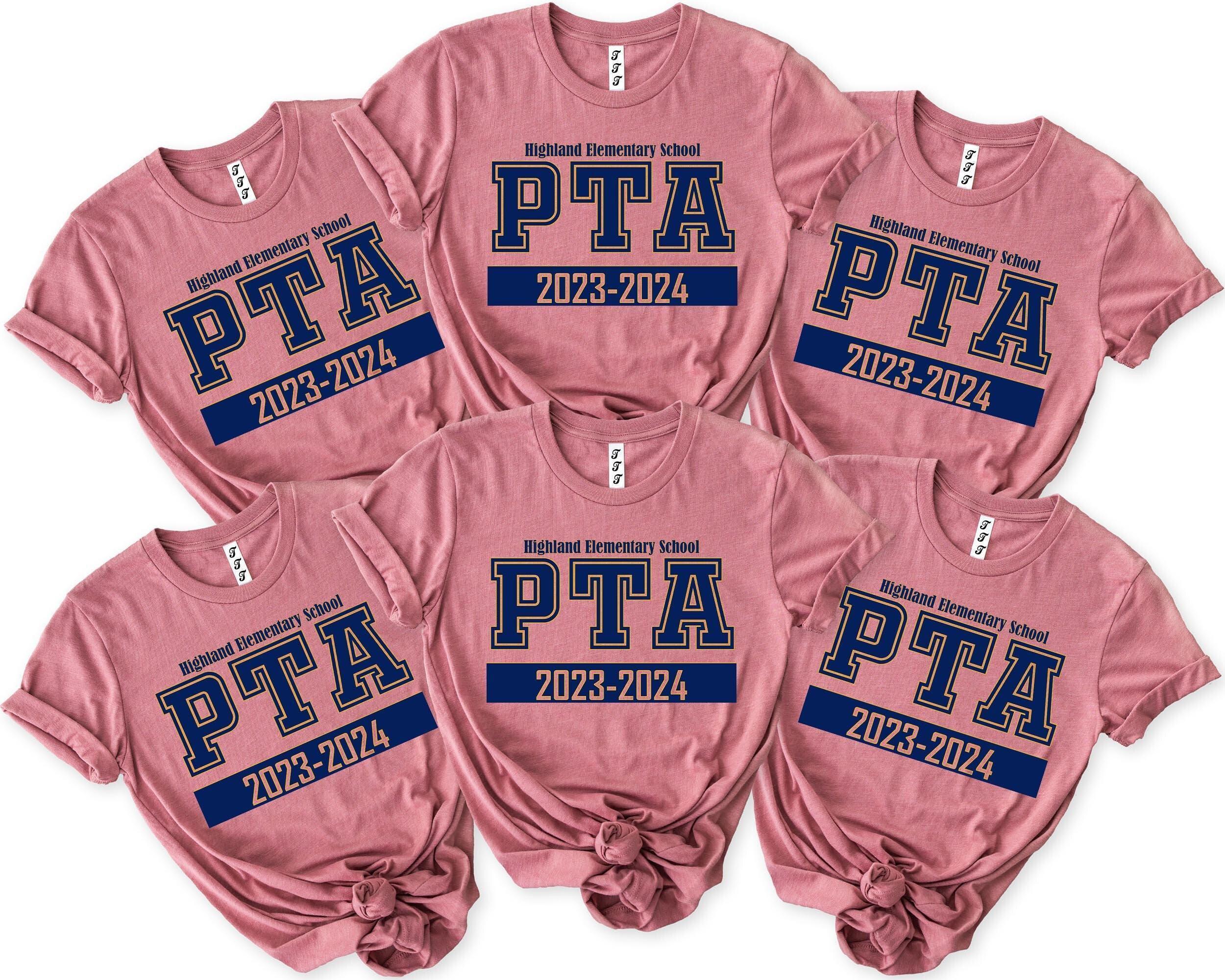 Custom PTA Shirt, Parent Teacher Organization Association Shirt, Custom ...
