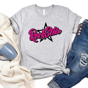 Rock Star Shirt, Rock Lover Shirt, Concert T-shirt, Rock and Roll Gift ...