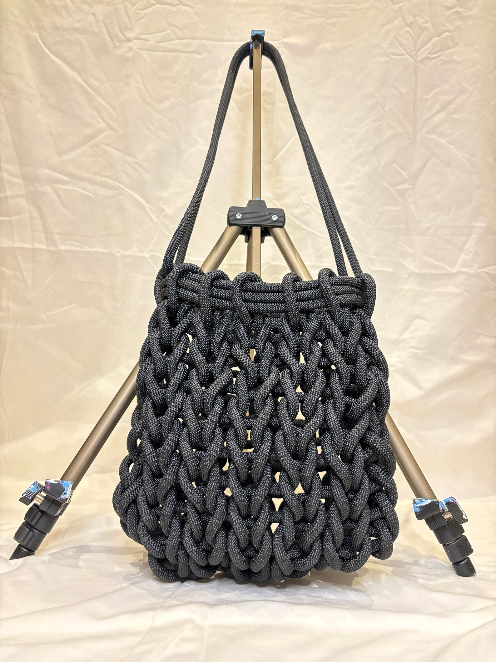 Knotted Rope Bag - Etsy