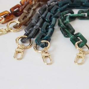 5 Style Marbling Acrylic Chain, High Quality Acrylic Shoulder Handbag ...