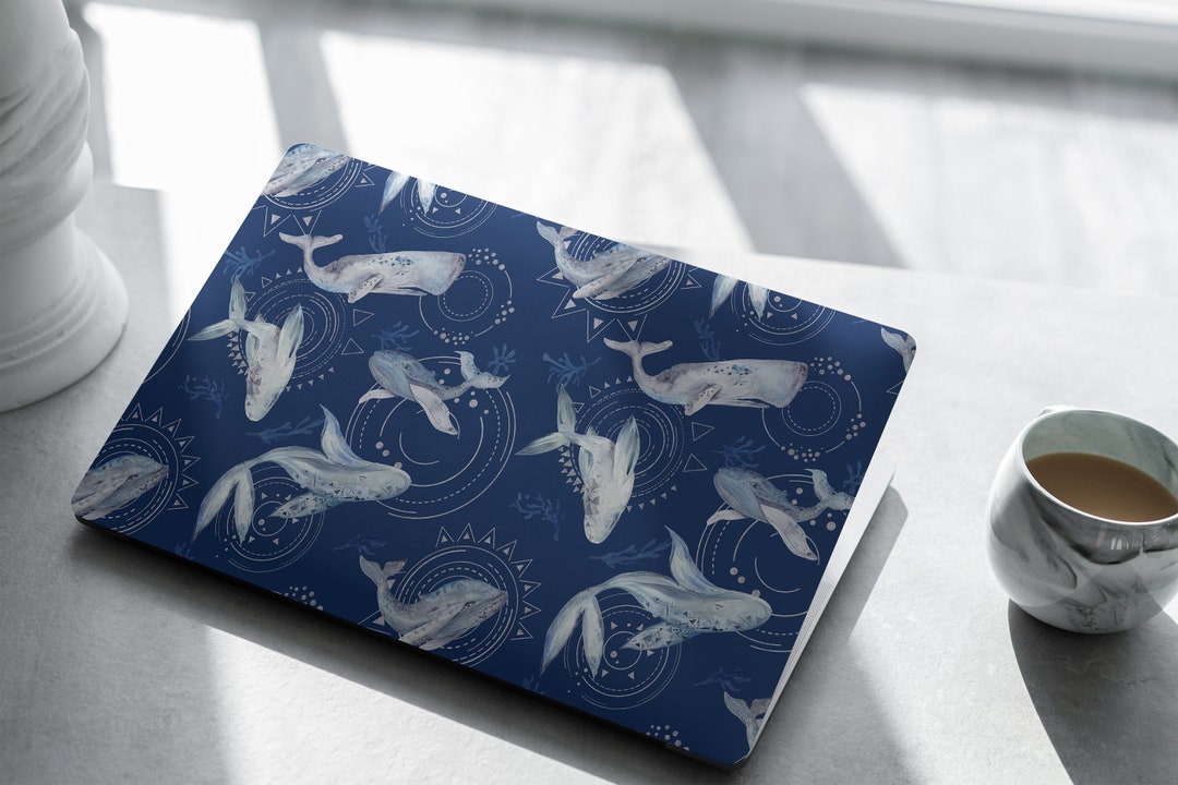 Whale Laptop Skin, Laptop Cover, Laptop Skins, Removable Laptop Skins ...