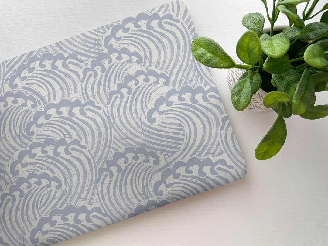 Distressed Ocean Waves Skin, Laptop Cover, Laptop Skins, Removable ...