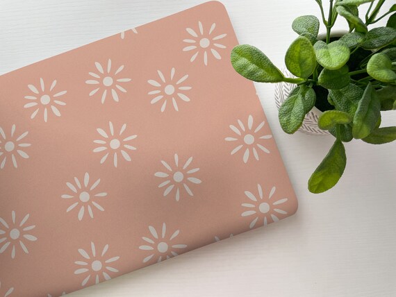 Boho Floral Pink Laptop Skin Laptop Cover Laptop Skins - Etsy