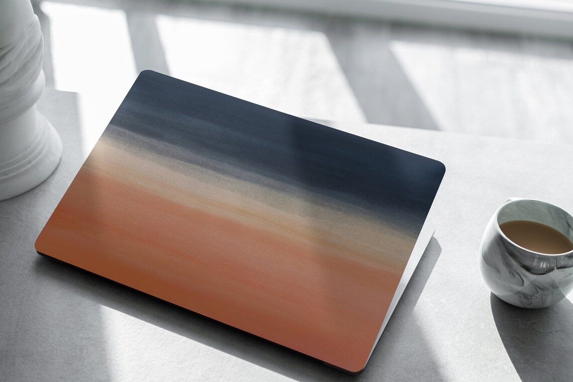 Watercolor Beach Laptop Skin Laptop Cover Laptop Skins - Etsy