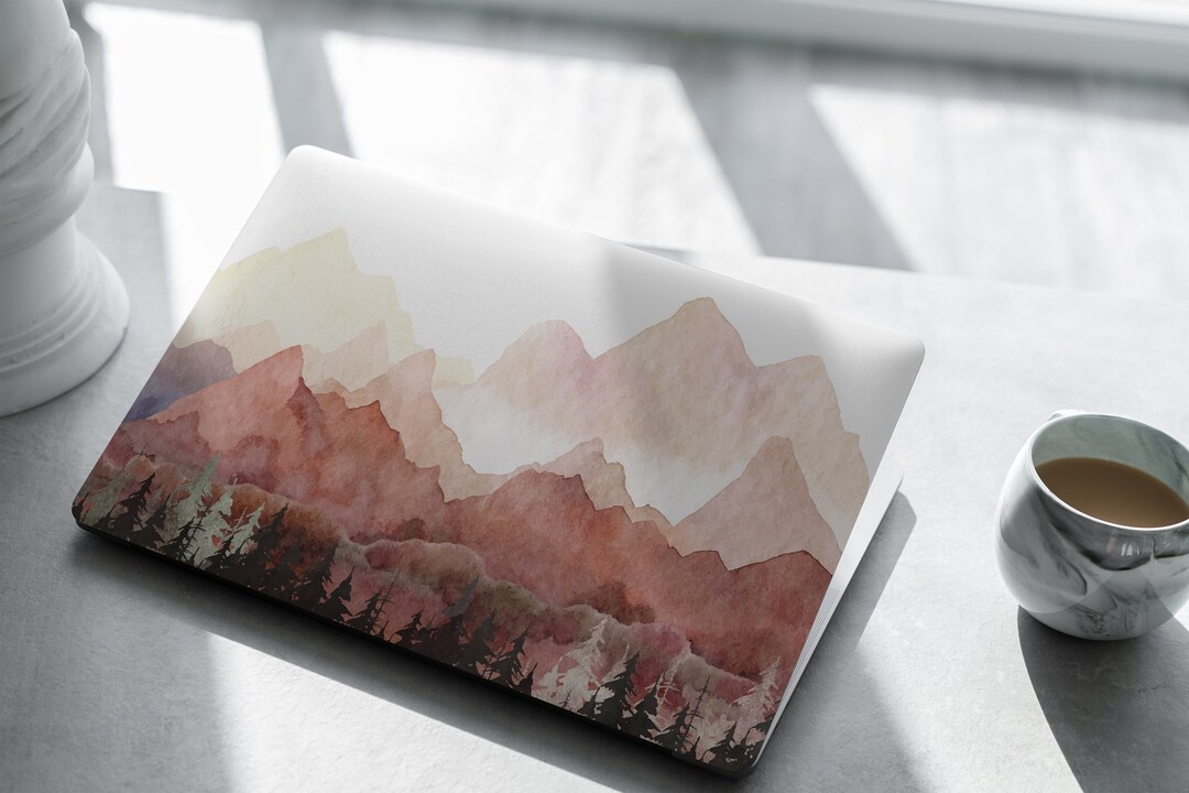 Mountains Laptop Skin, Laptop Cover, Laptop Skins, Removable Laptop ...