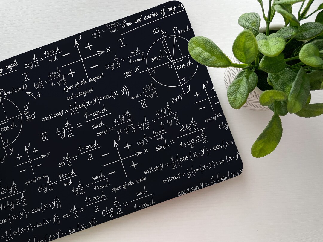 Math Equation Gift Laptop Skin, Laptop Cover, Laptop Skins, Removable ...