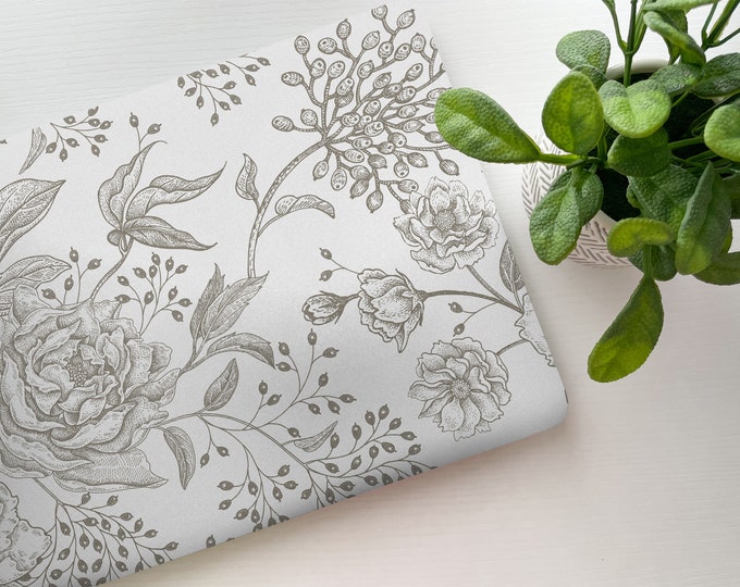 Floral Laptop Skin, Laptop Cover, Laptop Skins, Removable Laptop Skins ...