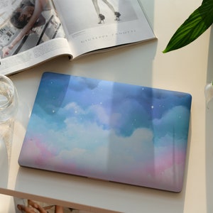 Watercolor Landscape Laptop Skin, Laptop Cover, Laptop Skins, Removable ...