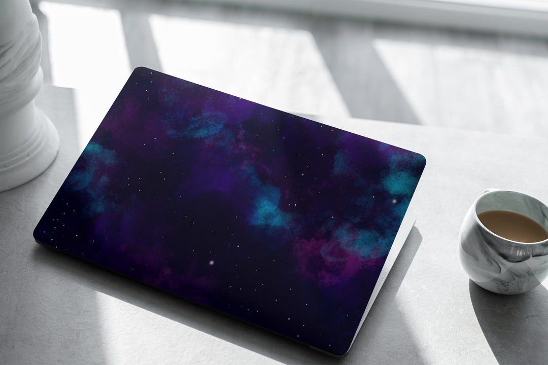 Blue Galaxy Laptop Skin, Laptop Cover, Laptop Skins, Removable Laptop ...
