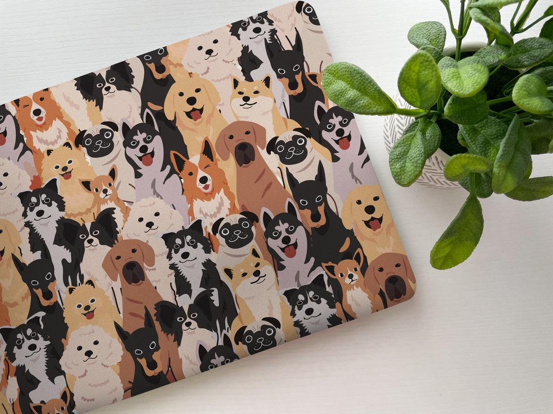 Cute Dogs Laptop Skin, Laptop Cover, Laptop Skins, Removable Laptop ...