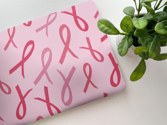 Pink Ribbon Laptop Skin Laptop Cover Laptop Skins Removable - Etsy