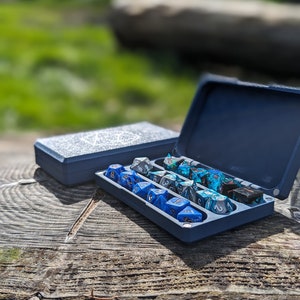 Dice Storage Vault for D&D and Pathfinder - Triple Set Dice Box STL ...
