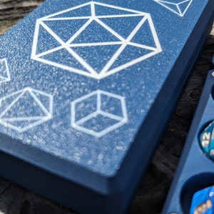 Dice Storage Vault for D&D and Pathfinder - Triple Set Dice Box STL ...