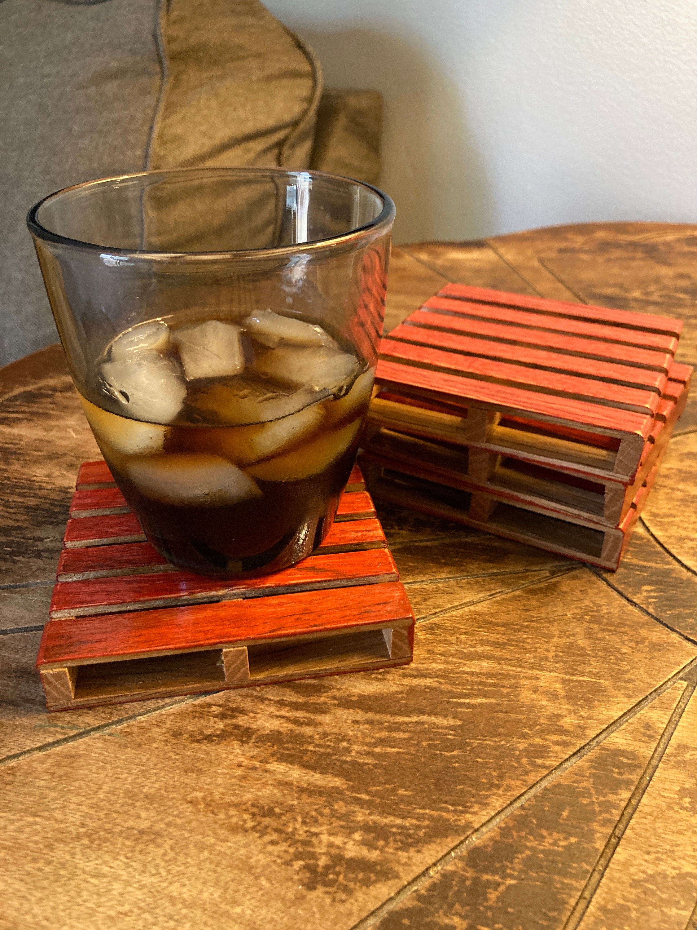 Miniature Reclaimed Oak Pallet Wood Coster, Bar Soap Tray, Trivet - Etsy