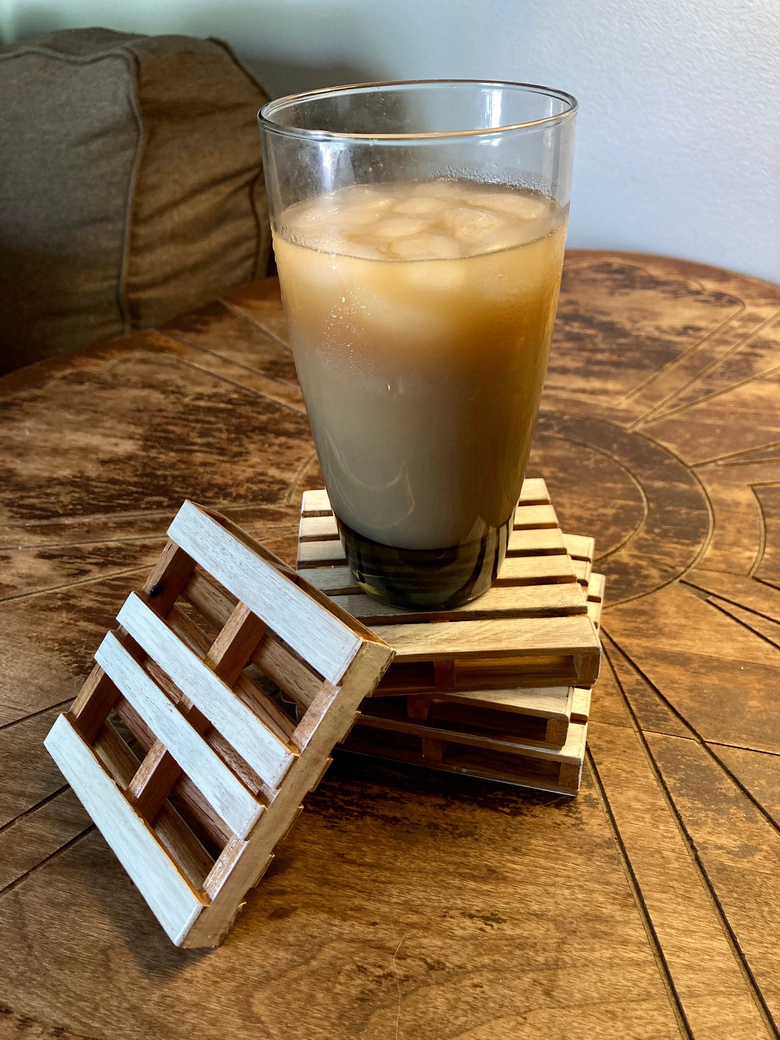 Miniature Reclaimed Oak Pallet Wood Coster, Bar Soap Tray, Trivet - Etsy