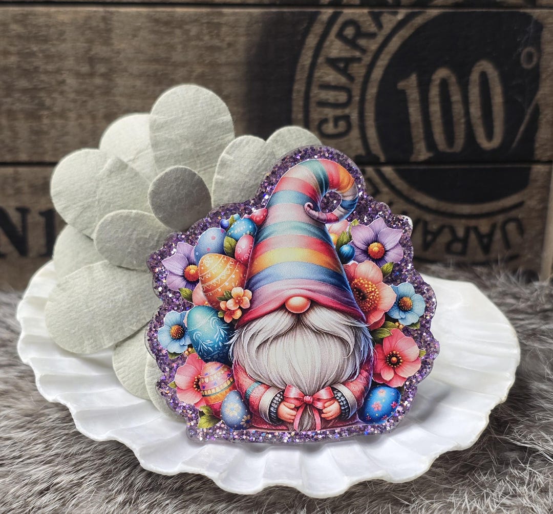 Easter Gnome Nurse Medical Office Badge Reel - Etsy