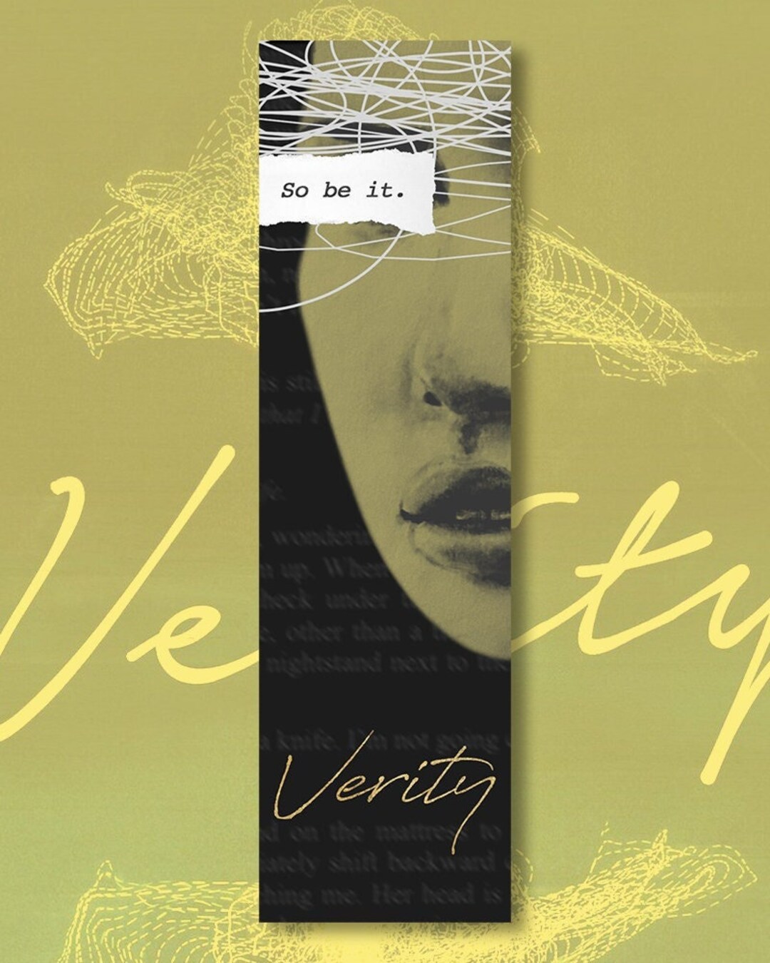 Verity Bookmark PRINTABLE PDF Digital File - Etsy Canada