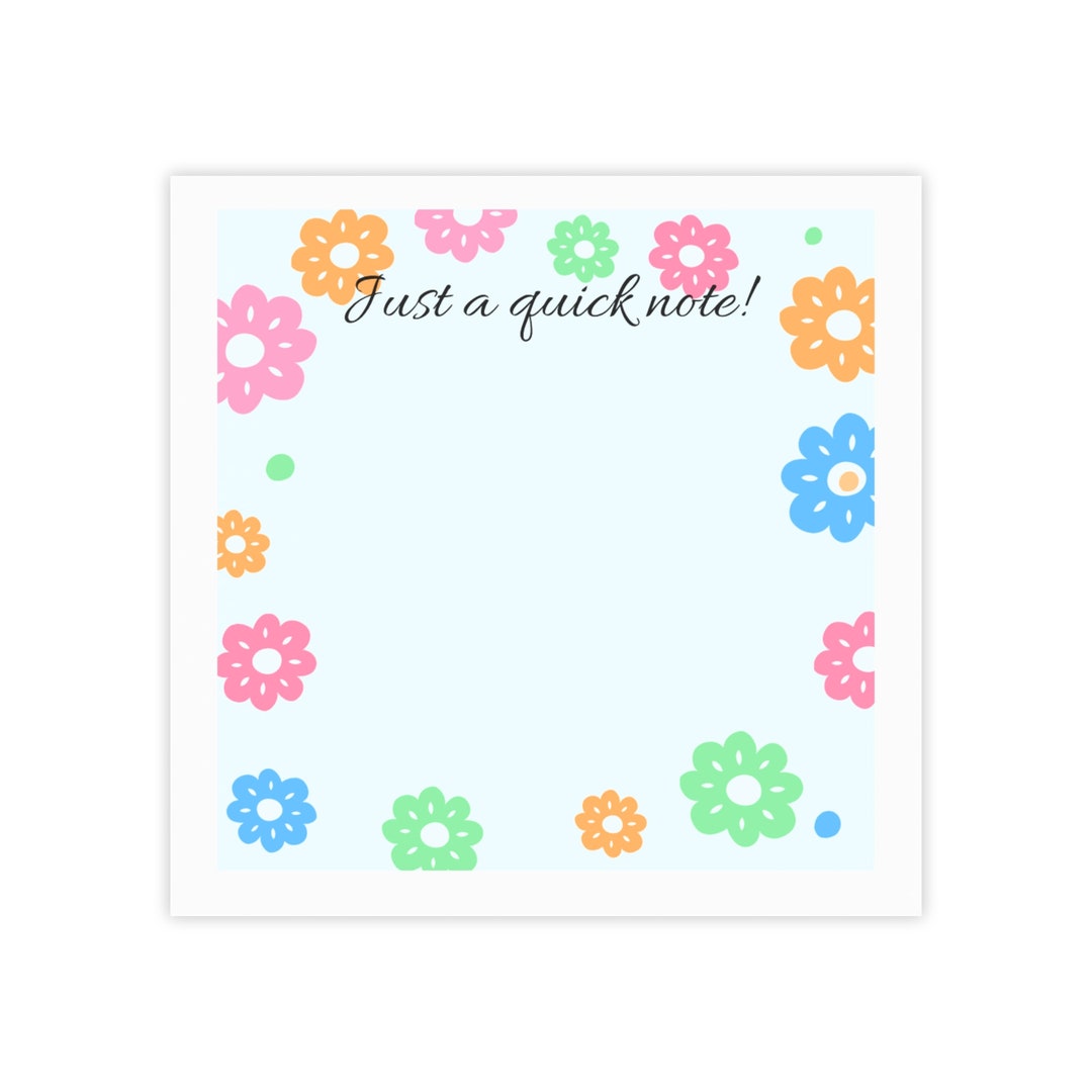 Cute Post-it® Note Pads - Etsy