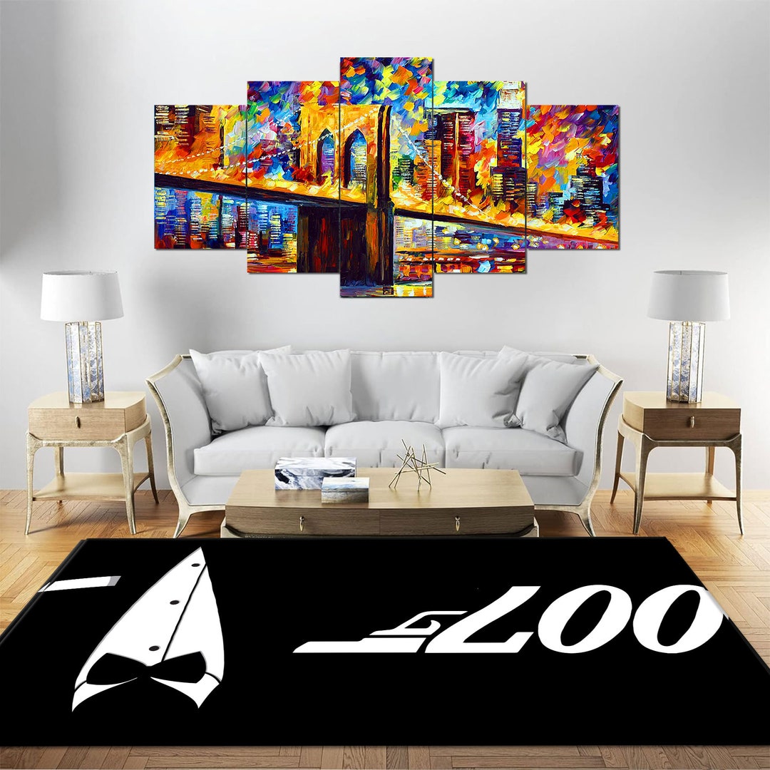 James Bond Theme Rug Popular Film Carpet 007 James Bond - Etsy
