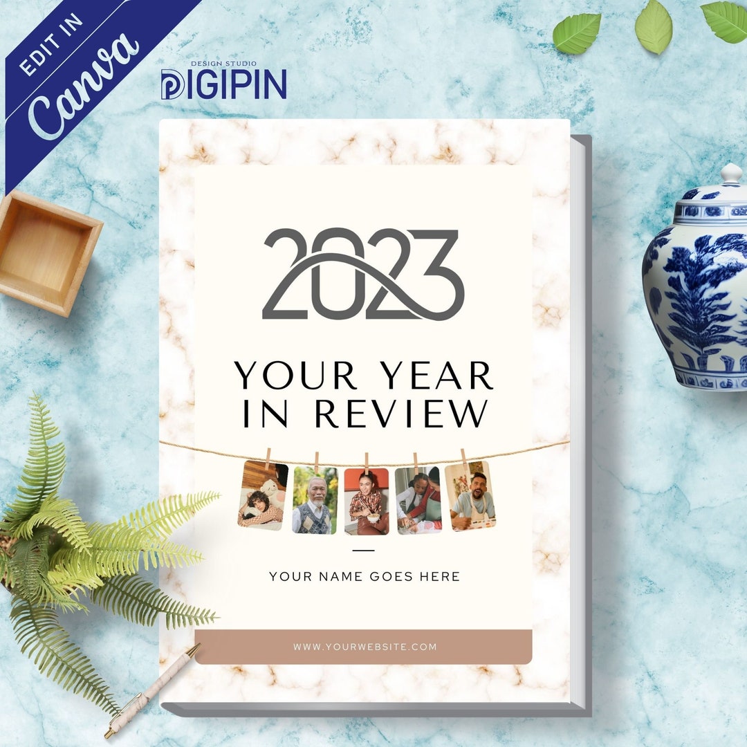 My Year in Review Journal, 8.5x11, A4, Yearly Processing Journal ...