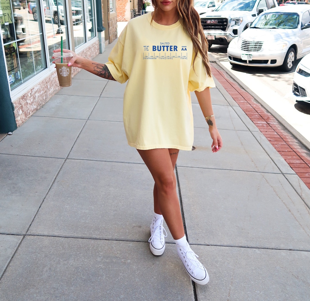 Comfort Colors Butter Tshirt, Viral Butter Shirt, Cute Tshirt - Etsy