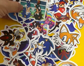 Sonic Laptop Sticker - Etsy