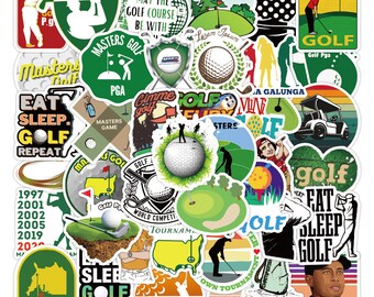 Waterproof Golf Stickers - Etsy