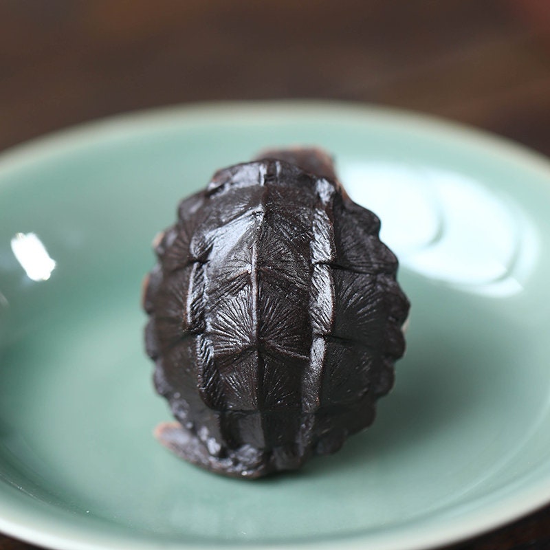 Ceramic Alligator Figurine Mini Snapping Turtle Paperweight Showpiece ...