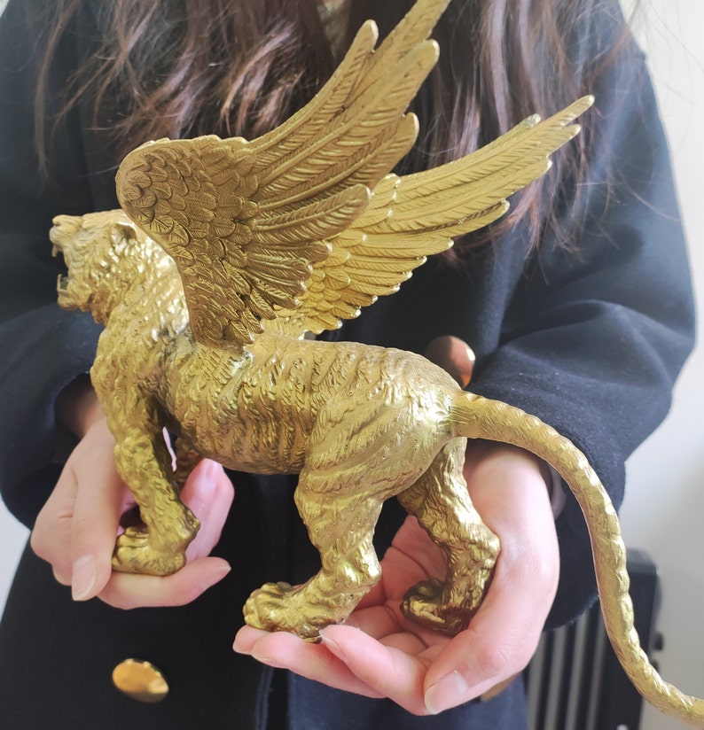 Brass Animal Flying Tiger Decorative Product Pure Copper Imitation Big ...