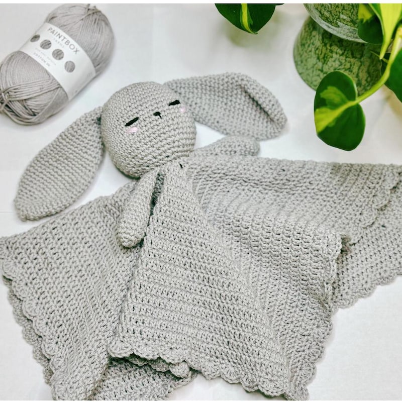 Bunny Lovey Crochet Pattern - Etsy