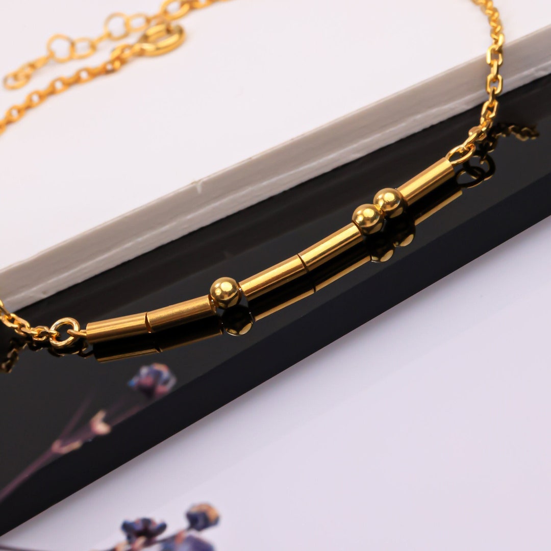 Morse Code Name Bracelet, Custom Name Bracelet,silver Morse Code ...