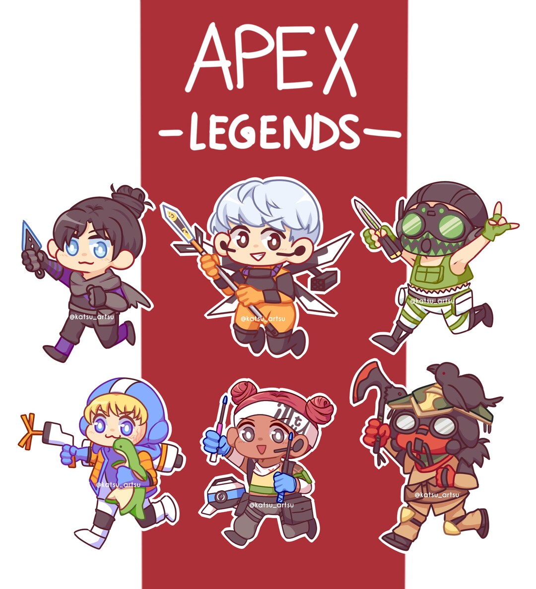 Apex Legends 2.5 Inch Acrylic Charm - Etsy