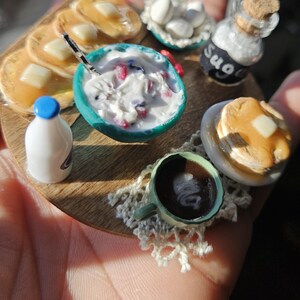 Polymer Clay Pancake Breakfast Magnet/clay Minatures/miniature Food ...