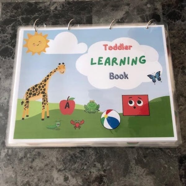 Toddler Busy Book - Etsy