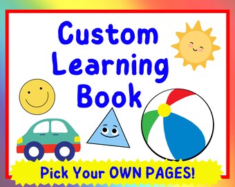 Preschool Learning Binder Ages 3-5 - Etsy