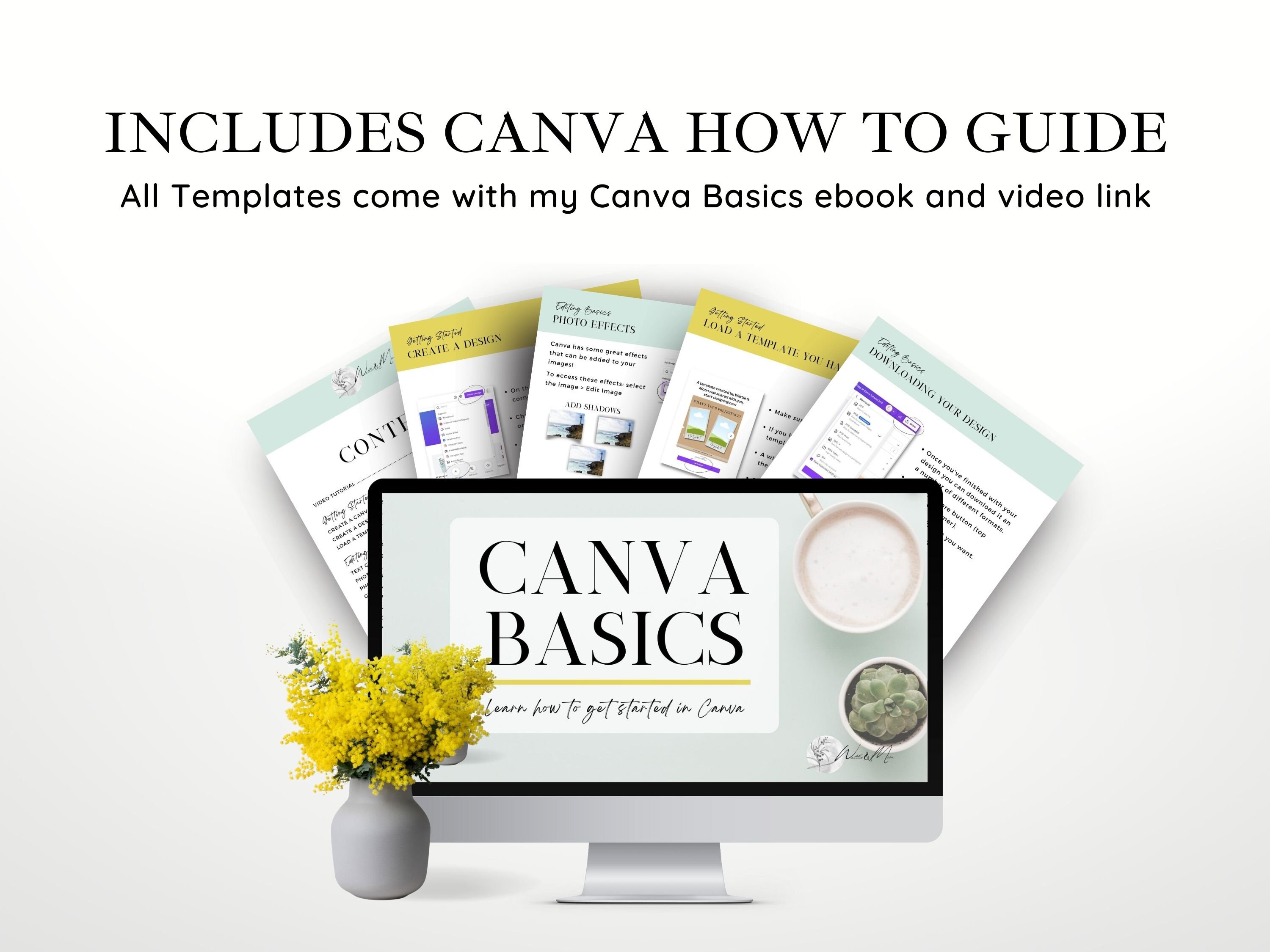 Small Business Checklist, Business Canva Template, Small Business Guide ...