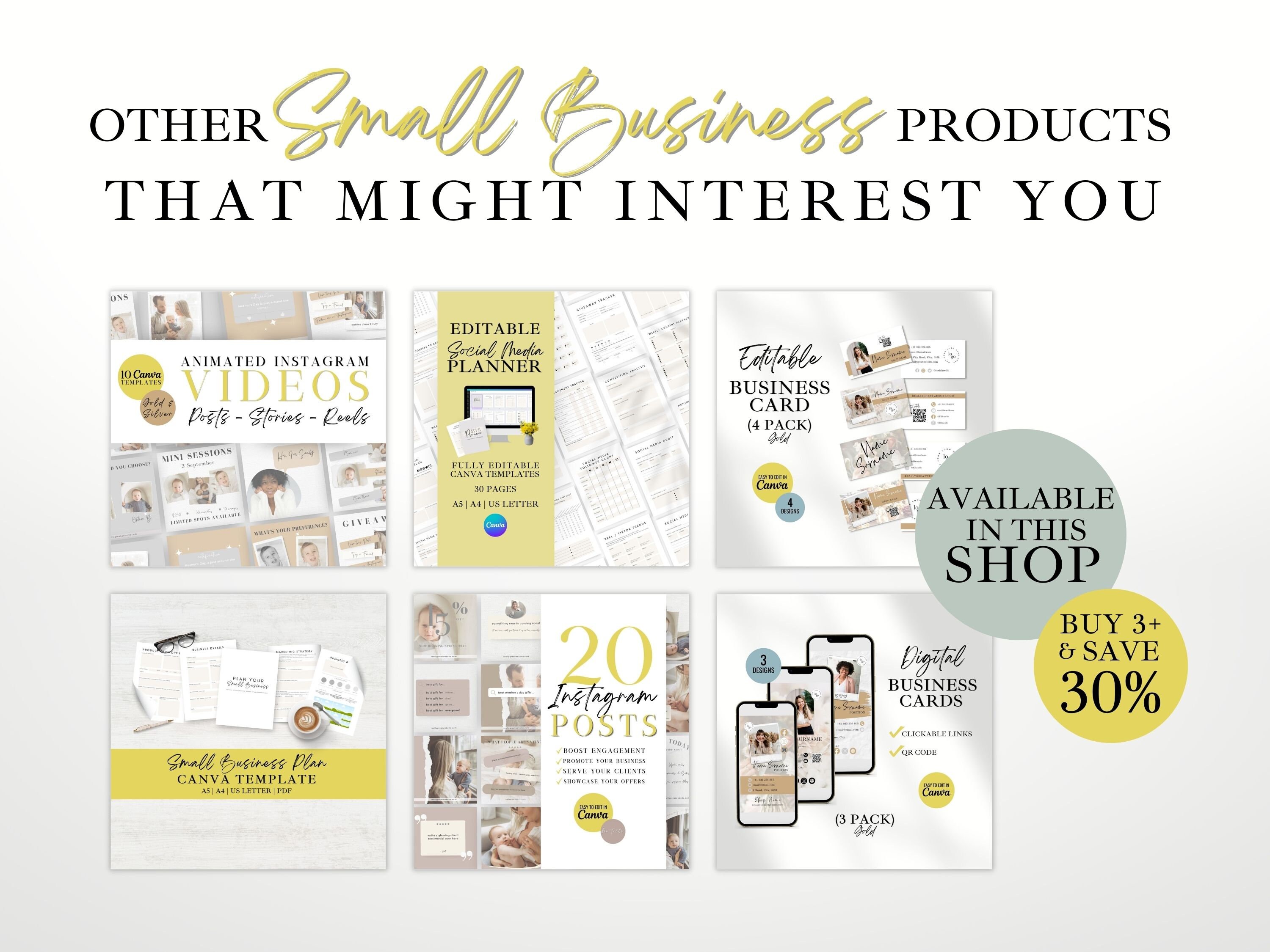 Business Start-up Checklist, Small Business Checklist, Editable ...