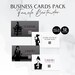 QR Code Instagram Business Card, Mobile Bartending Business Card ...