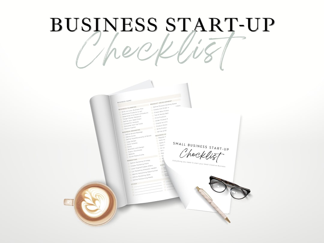 Small Business Checklist, Business Canva Template, Small Business Guide ...