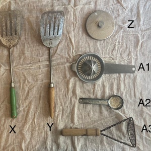 Antique and Vintage Kitchen Utensils - Etsy