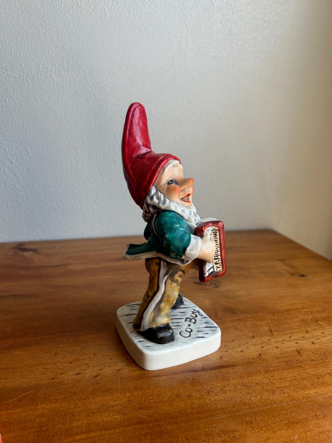 Peter the Accordion Player Goebel Gnome Figurine, Vintage Hummel ...